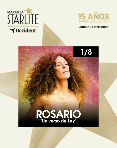 Concierto Rosario - Starlite Occident 2026 | Entradas El Corte Inglés